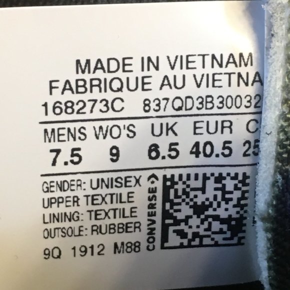 Converse | Shoes | Converse Pro Leather Mid Bhm Mens 75 Womens 9 New ...